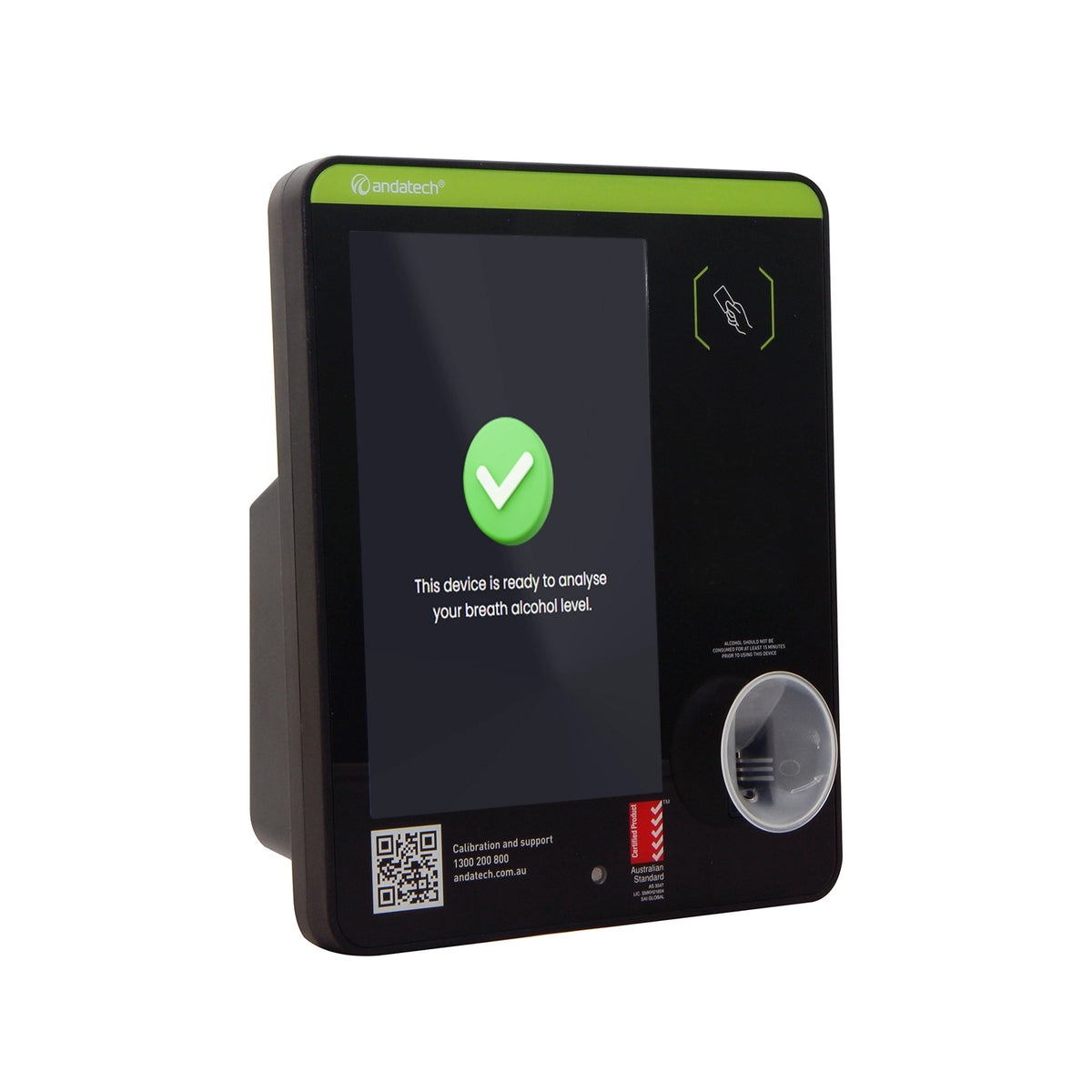 Andatech Soberlive Mounted Breathalyser — AS3547:2019 Certified